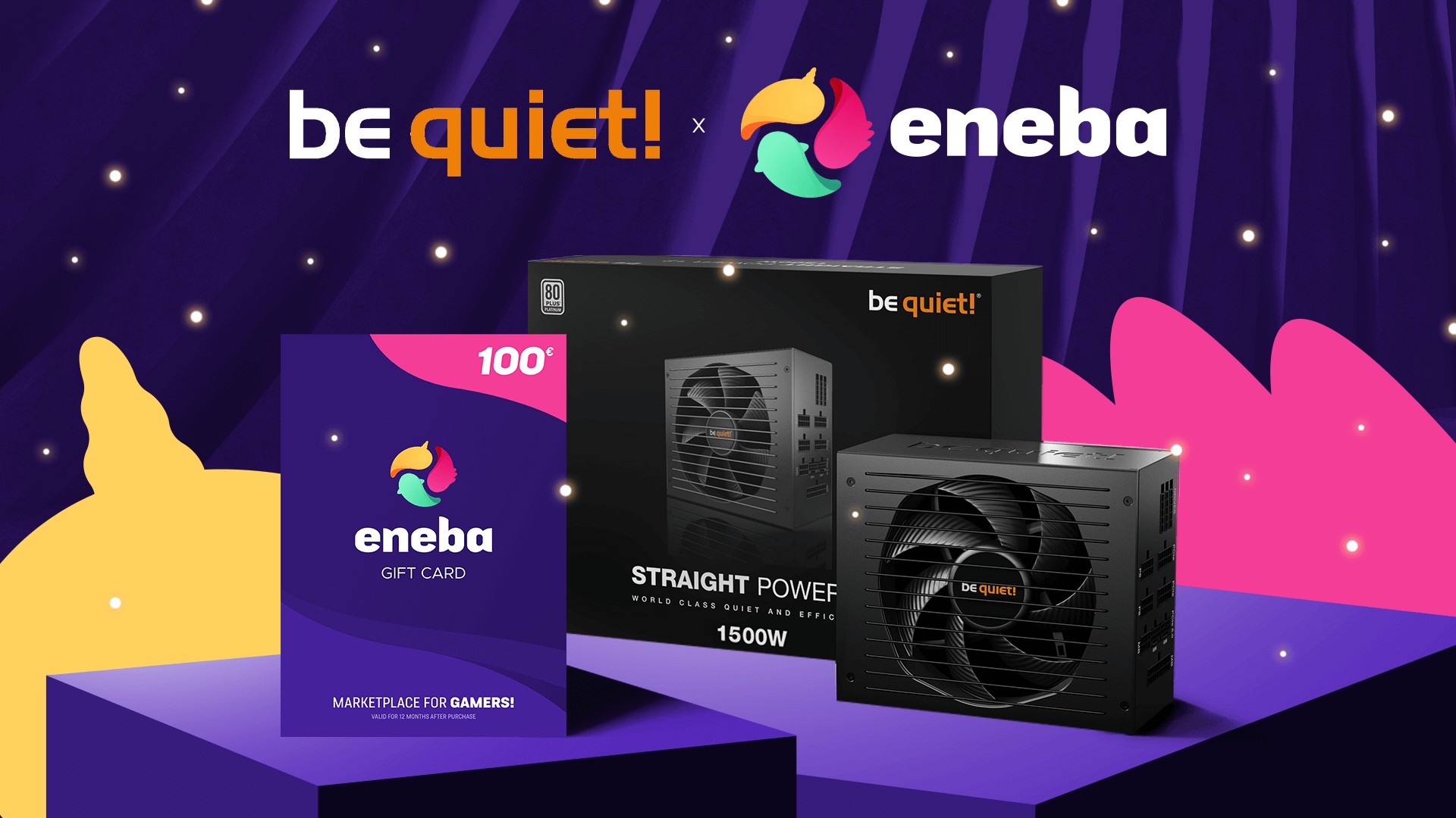 Eneba x be quiet! Giveaway: Win a PSU and Eneba Gift Card! - Eneba