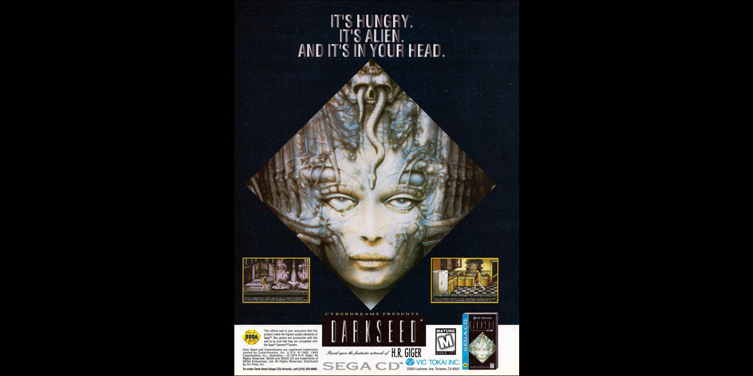 Cult Horror, Dark Seed, Now Has English Language Saturn Version