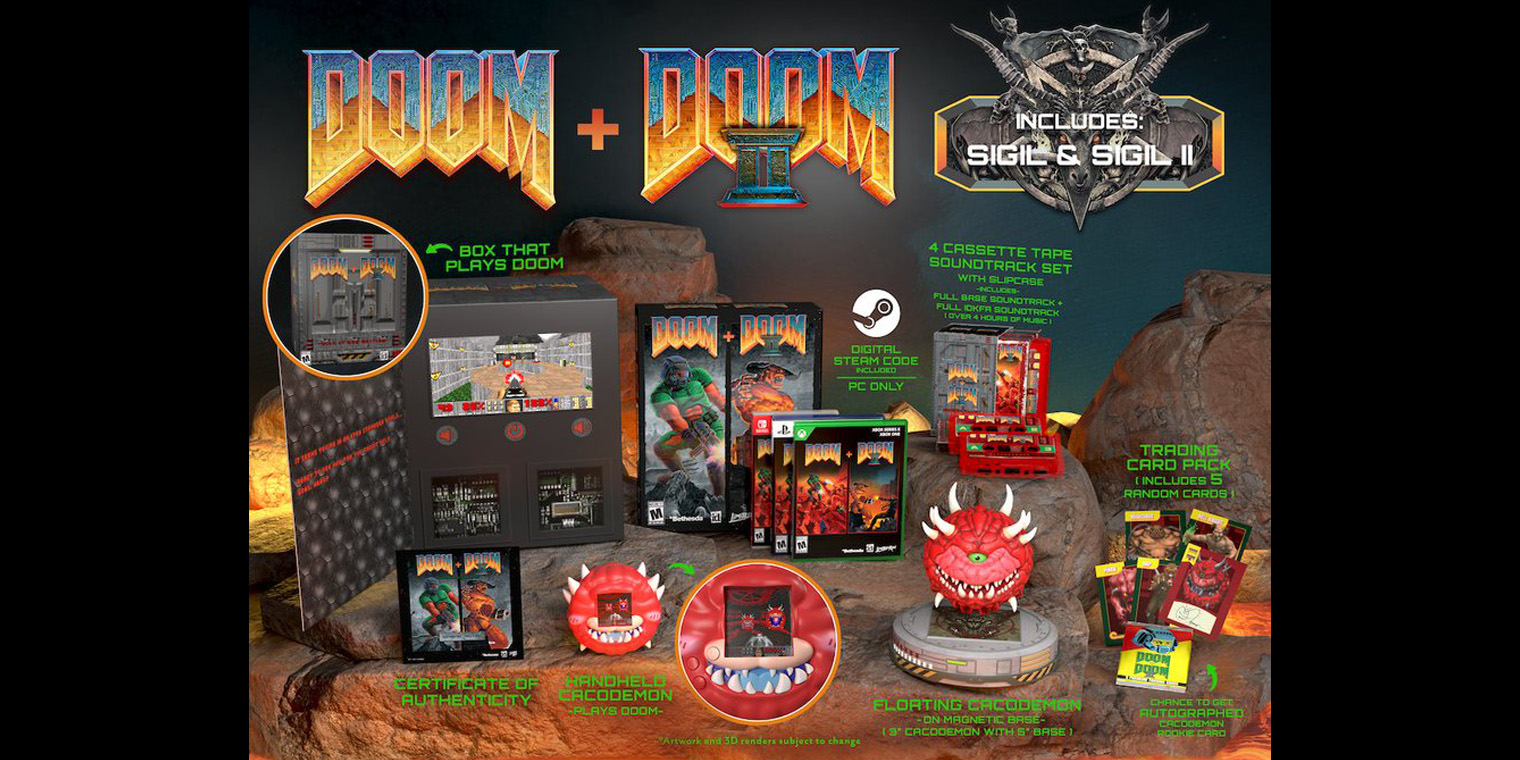 DOOM Box Set Coming Out That Also Runs DOOM