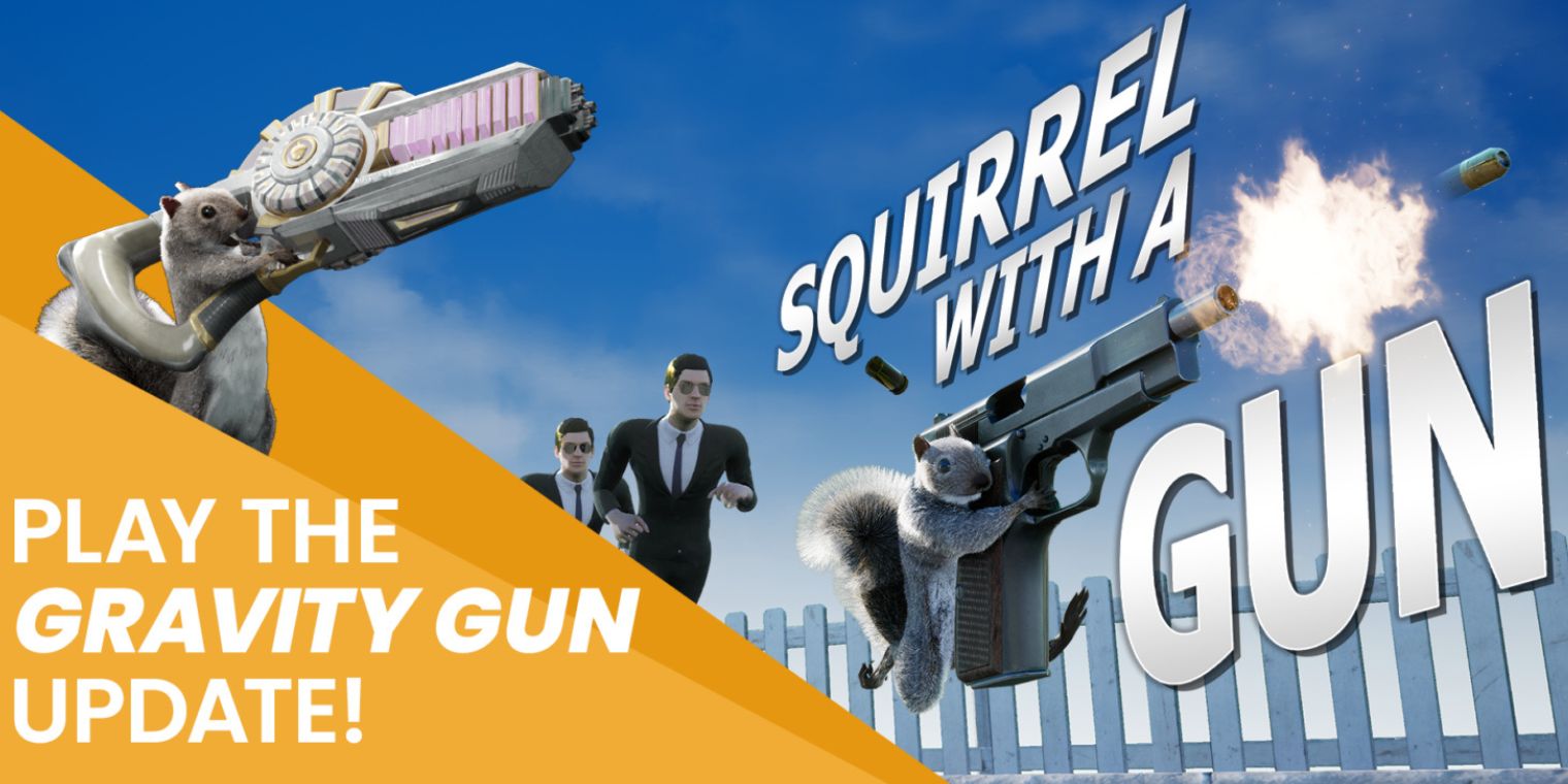 Squirrel with a Gun Defies Gravity in Explosive New Update - Eneba
