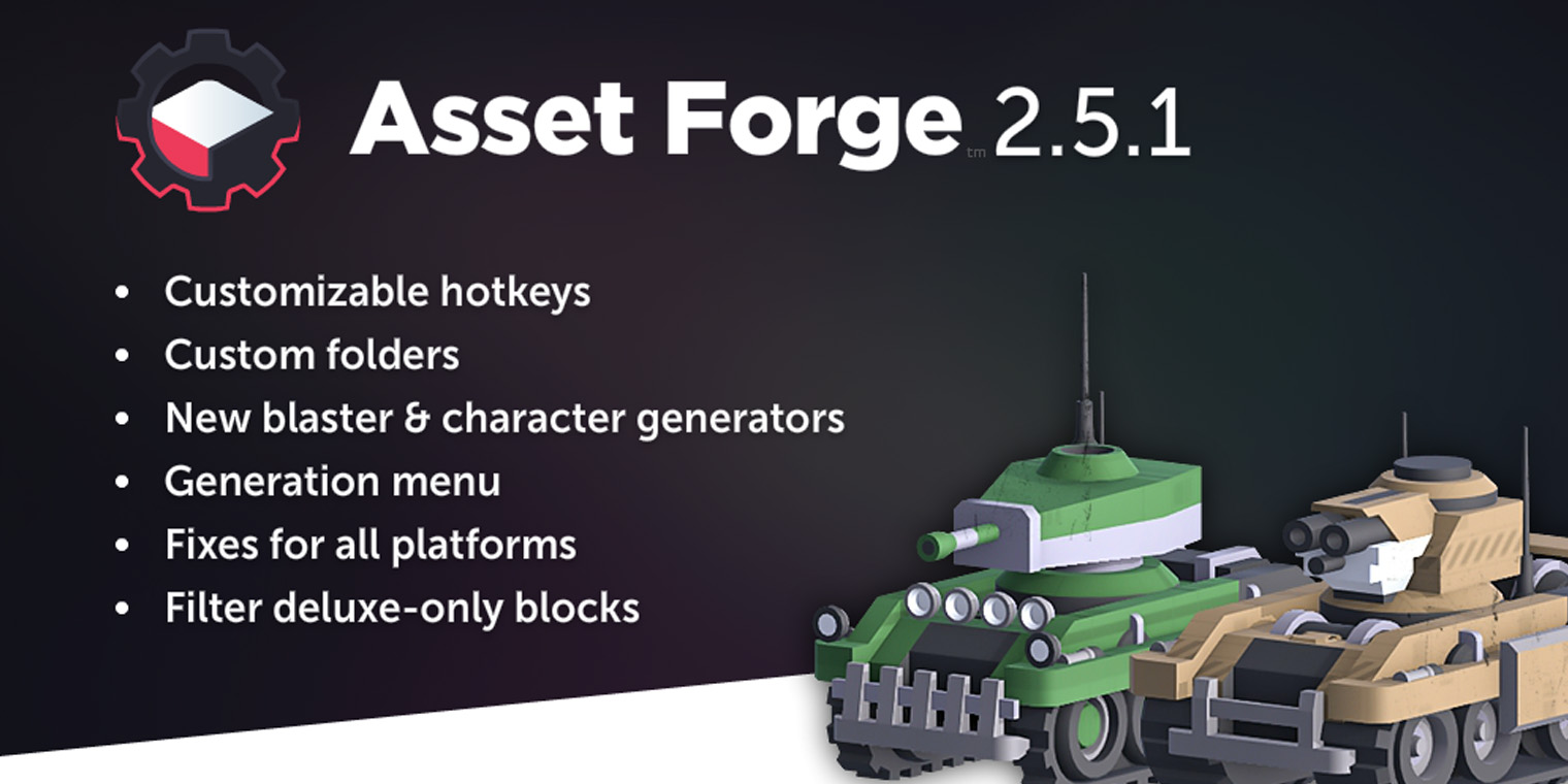 Asset Creator, Kenney, Offers Substantial Update to Asset Forge