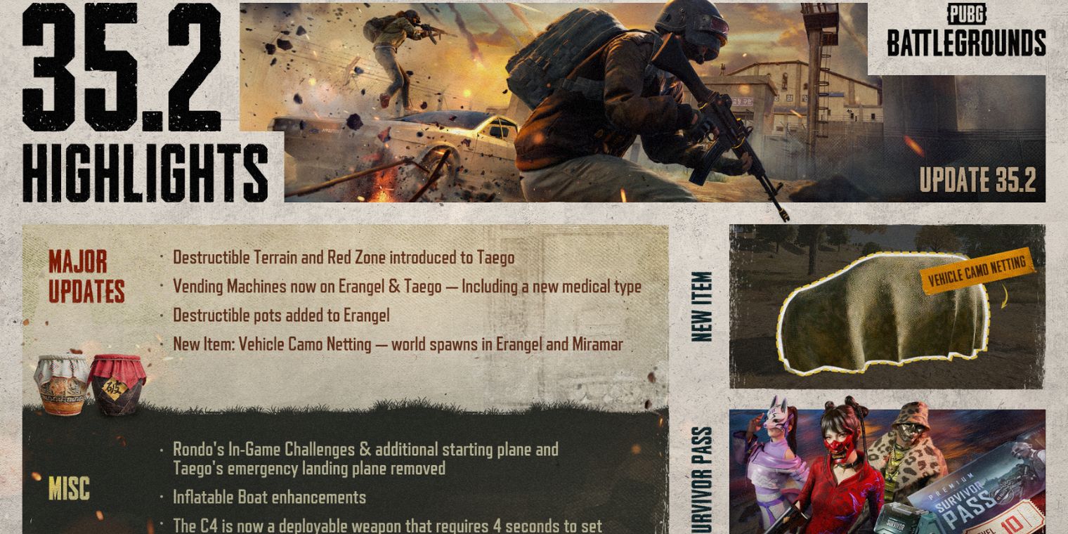 PRESS RELEASE - PUBG: BATTLEGROUNDS Expands Destructible Terrain With ...