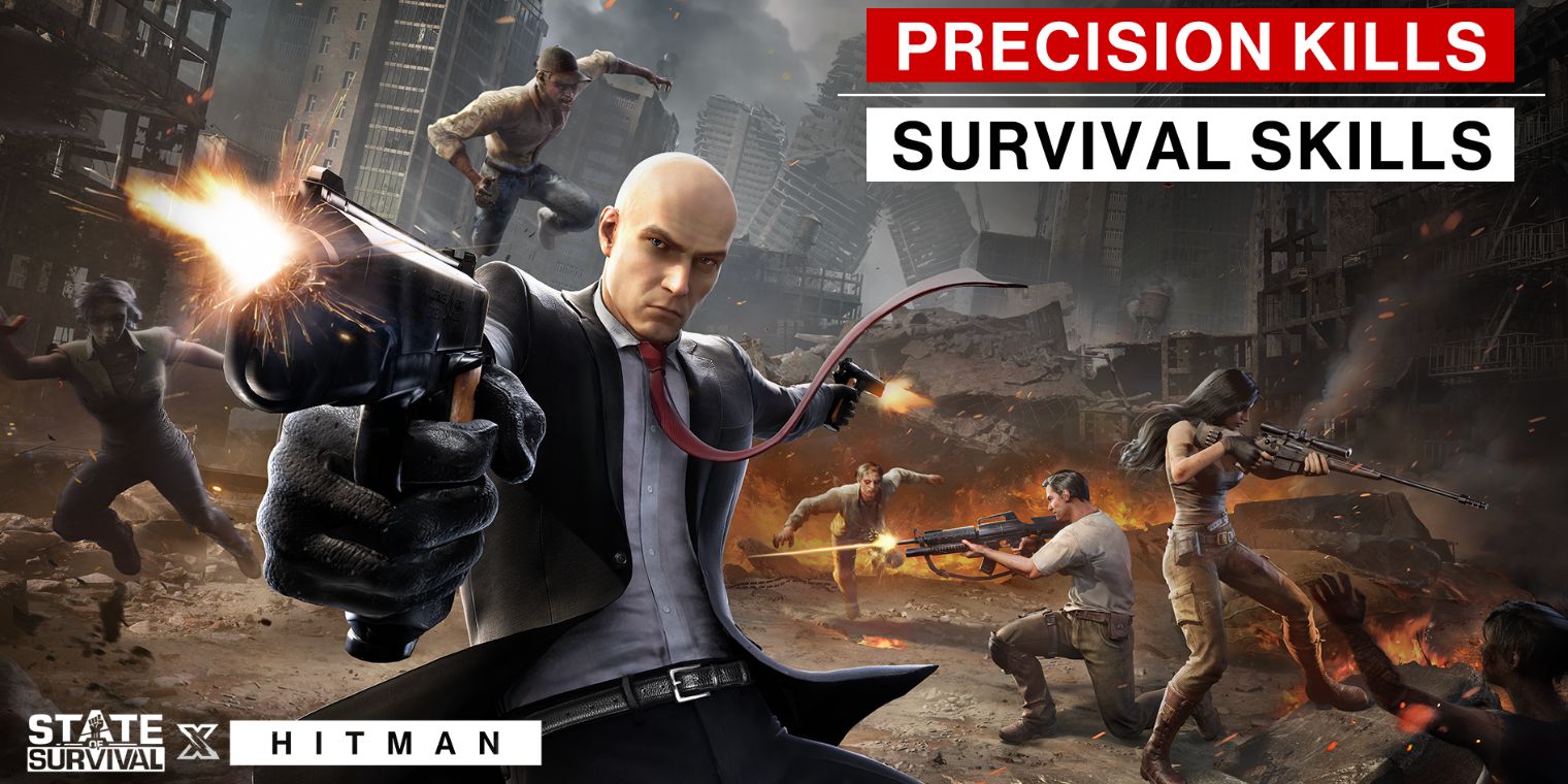 Agent 47 Infiltrates State of Survival in Blockbuster Hitman Crossover ...