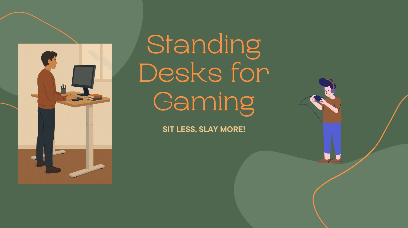 Best Standing Desks for Gaming (2025) – Level Up Your Setup