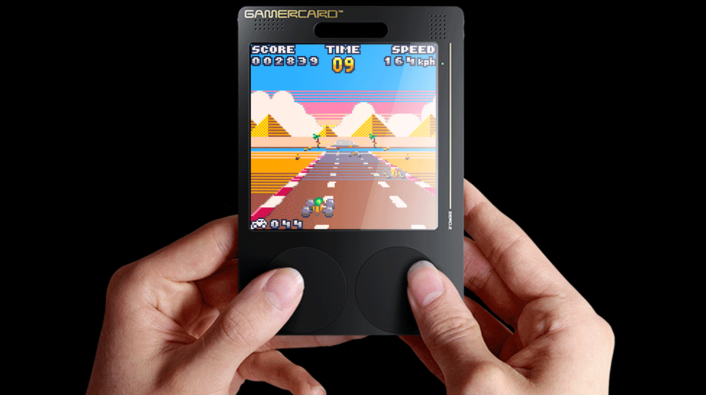 Ultrathin GamerCard Handheld Created by Clive Sinclair’s Nephew