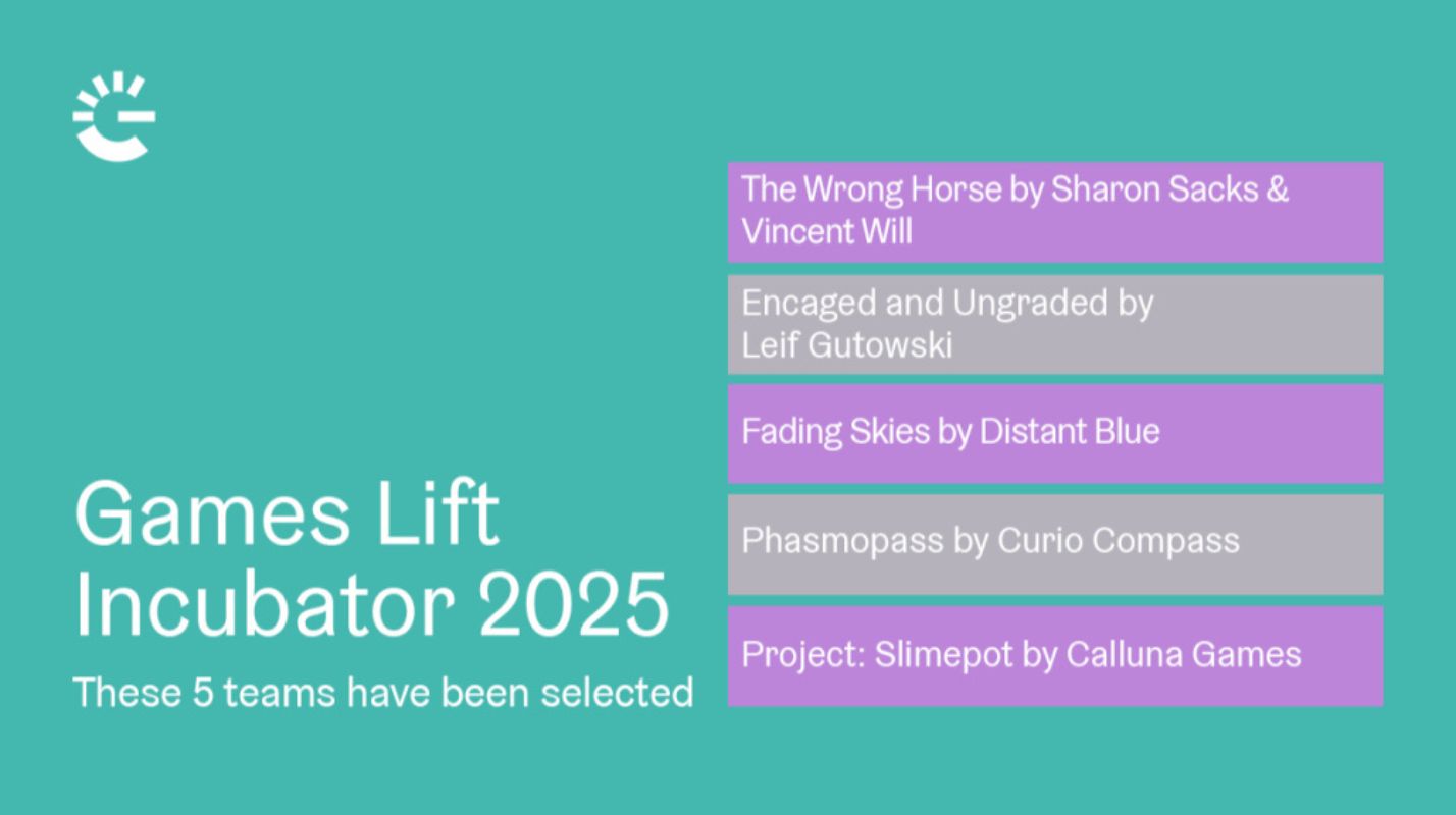Games Lift 2025 Backs Five New Teams With Mentorship, Funding, and ...