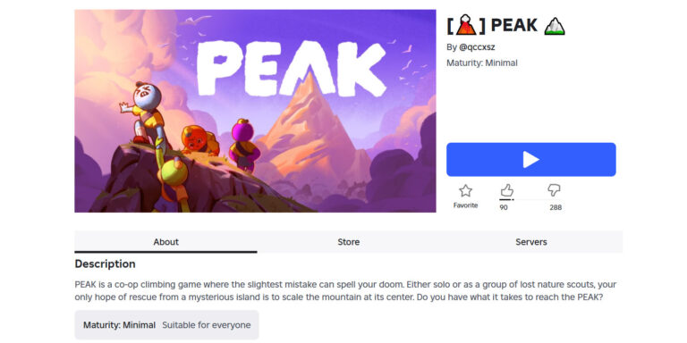 PEAK Dev Calls Out Roblox Rip-Off, CLIFF - Clone Shuts Down