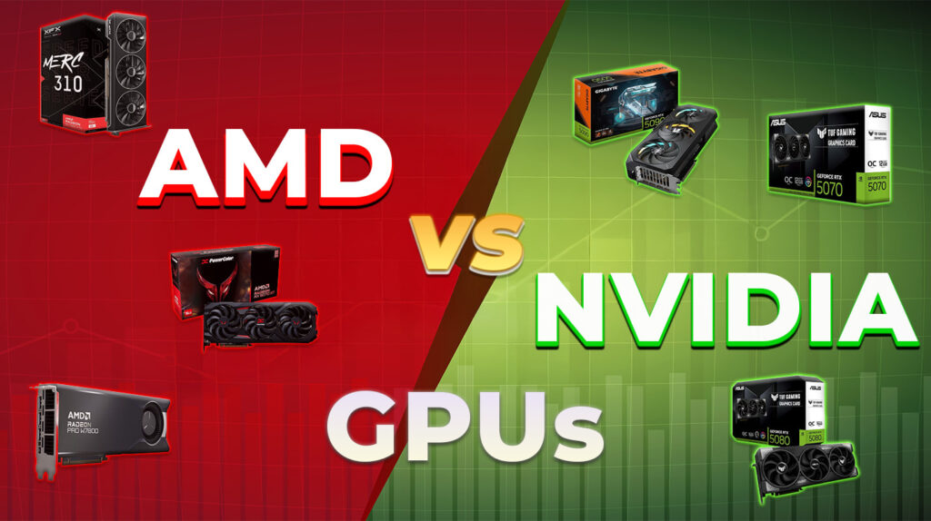 AMD vs. NVIDIA: Best GPUs for Gaming & Content Creation 2025