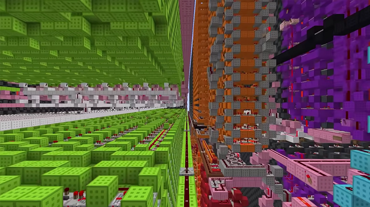 YouTuber Builds a 400 Million Block ChatBot in Minecraft