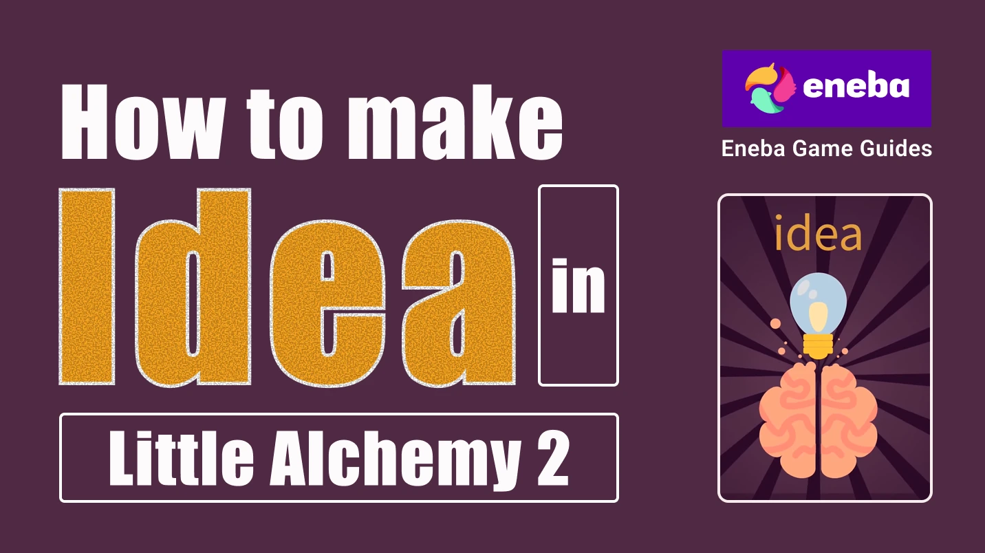 How to Make Idea in Little Alchemy 2 - Eneba