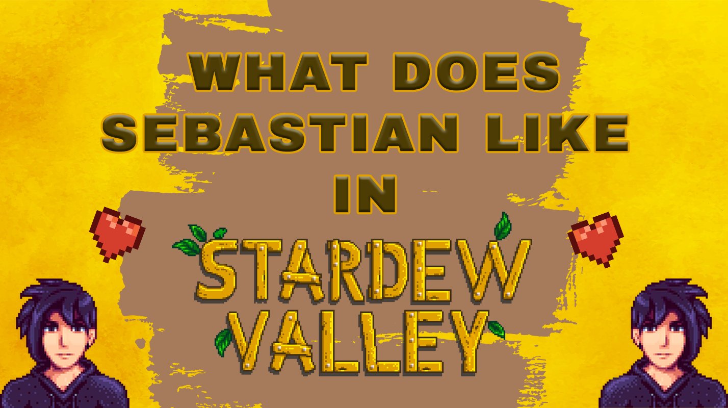 What Does Sebastian Like in Stardew Valley? | Eneba Hub