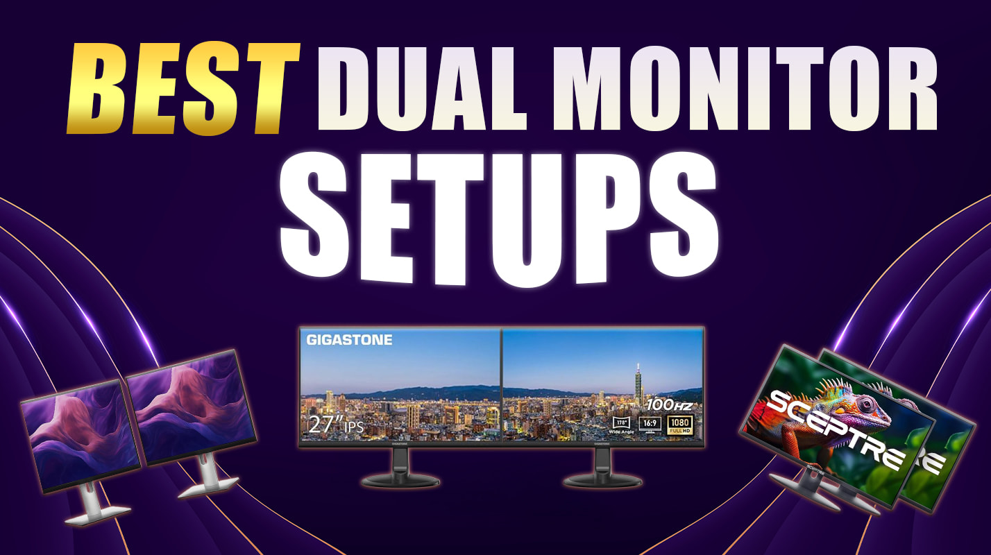 9 Best Dual-Monitor Setup 2025 | Productivity & Gaming