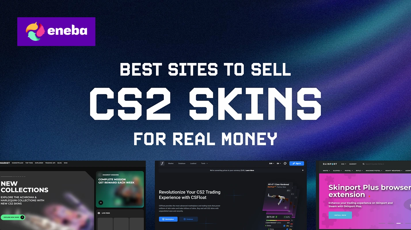 Best Place to Sell CS2 Skins for Real Money in 2026 | Eneba Hub