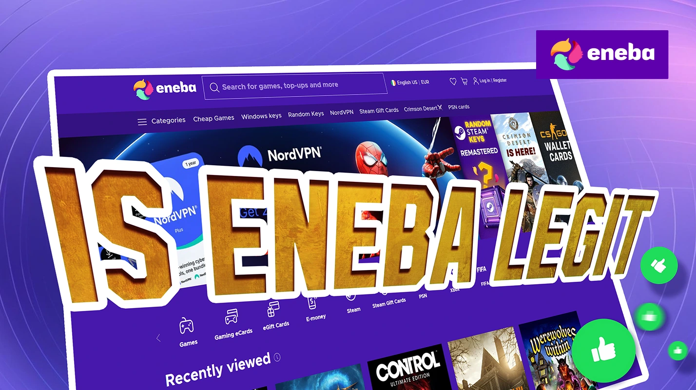 ¿Es Eneba una plataforma fiable y segura en 2026? | Eneba Hub
